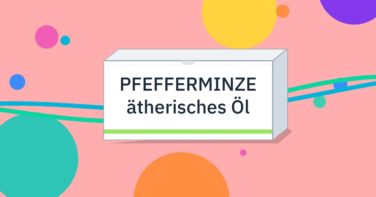 Symbolbild: Packung mit der Aufschrift PFEFFERMINZE ätherisches Öl (PZN 01539066) – Verfügbarkeit und Bezug in Apotheken in Frankfurt am Main