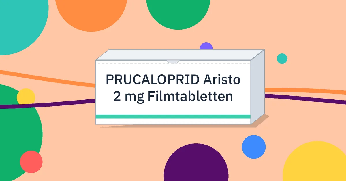 Symbolbild: Packung mit der Aufschrift PRUCALOPRID Aristo 2 mg Filmtabletten (PZN 18260517) – Verfügbarkeit und Bezug in Apotheken in Frankfurt am Main