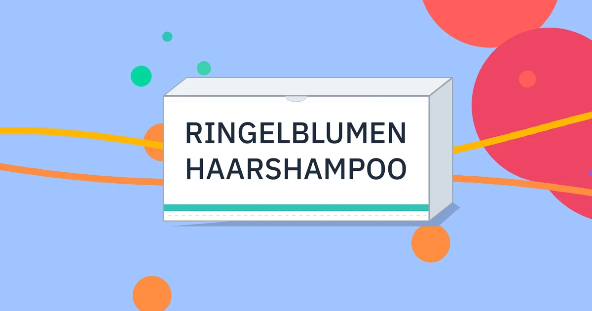 Symbolbild: Packung mit der Aufschrift RINGELBLUMEN HAARSHAMPOO (PZN 16335056) – Verfügbarkeit und Bezug in Apotheken in Frankfurt am Main
