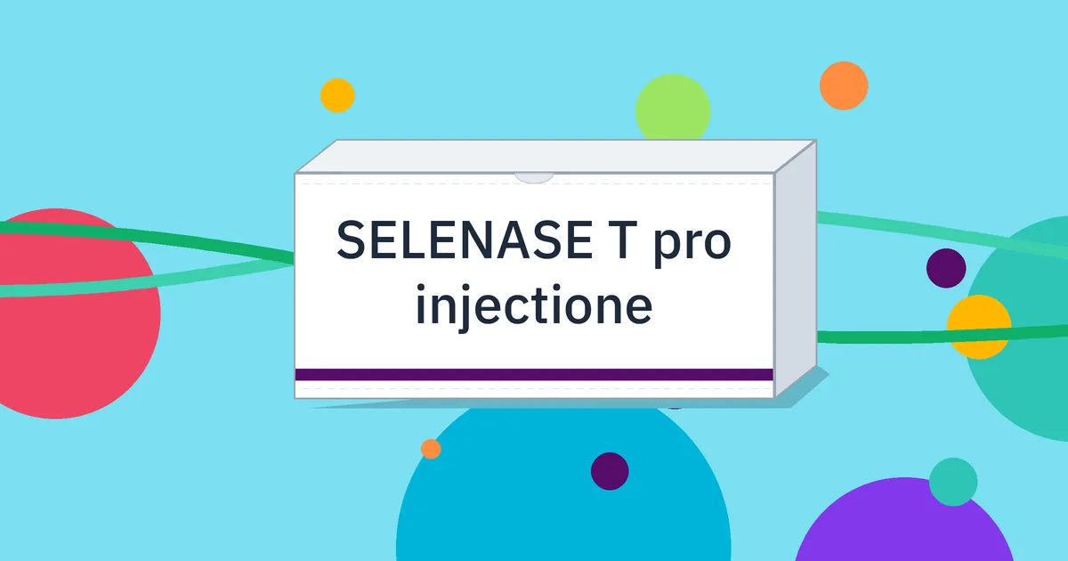 Symbolbild: Packung mit der Aufschrift SELENASE T pro injectione (PZN 00593744) – Verfügbarkeit und Bezug in Apotheken in Frankfurt am Main