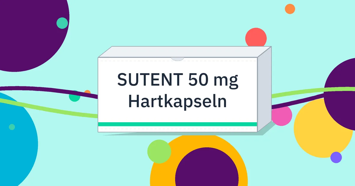 Symbolbild: Packung mit der Aufschrift SUTENT 50 mg Hartkapseln (PZN 19122929) – Verfügbarkeit und Bezug in Apotheken in Frankfurt am Main