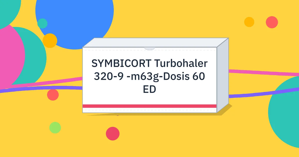 Symbolbild: Packung mit der Aufschrift SYMBICORT Turbohaler 320-9 -m63g-Dosis 60 ED (PZN 06628030) – Verfügbarkeit und Bezug in Apotheken in Frankfurt am Main