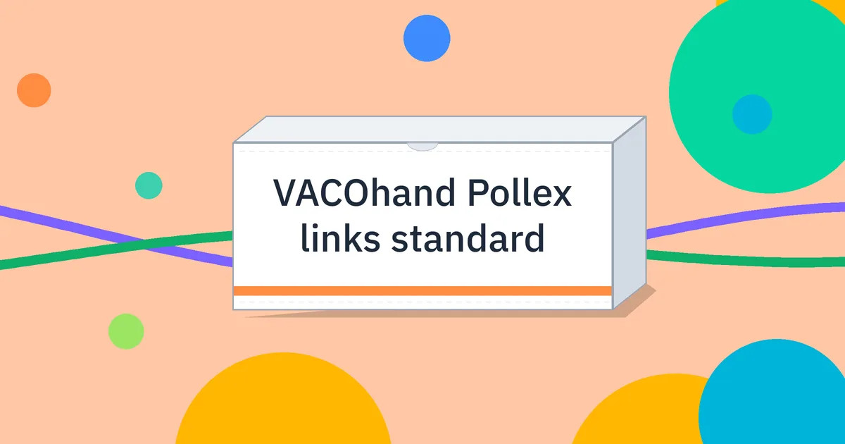 Symbolbild: Packung mit der Aufschrift VACOhand Pollex links standard (PZN 06110451) – Verfügbarkeit und Bezug in Apotheken in Frankfurt am Main