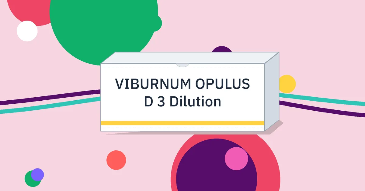 Symbolbild: Packung mit der Aufschrift VIBURNUM OPULUS D 3 Dilution (PZN 02806919) – Verfügbarkeit und Bezug in Apotheken in Frankfurt am Main