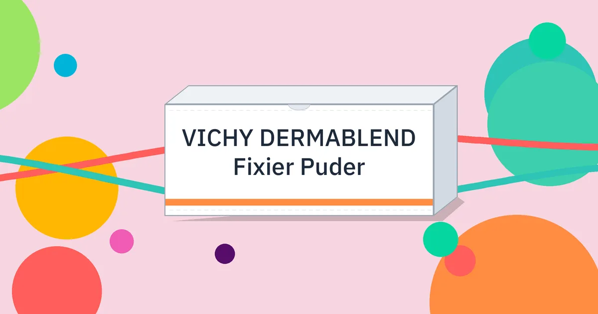 Symbolbild: Packung mit der Aufschrift VICHY DERMABLEND Fixier Puder (PZN 00788270) – Verfügbarkeit und Bezug in Apotheken in Frankfurt am Main