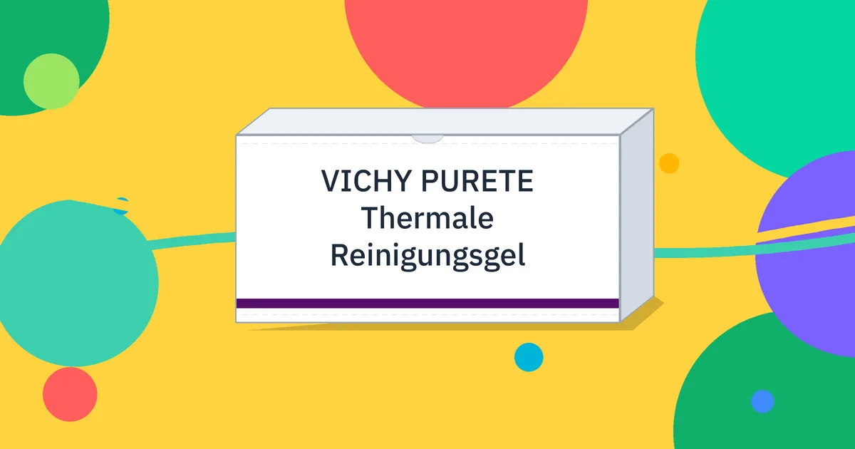 Symbolbild: Packung mit der Aufschrift VICHY PURETE Thermale Reinigungsgel (PZN 18741613) – Verfügbarkeit und Bezug in Apotheken in Frankfurt am Main