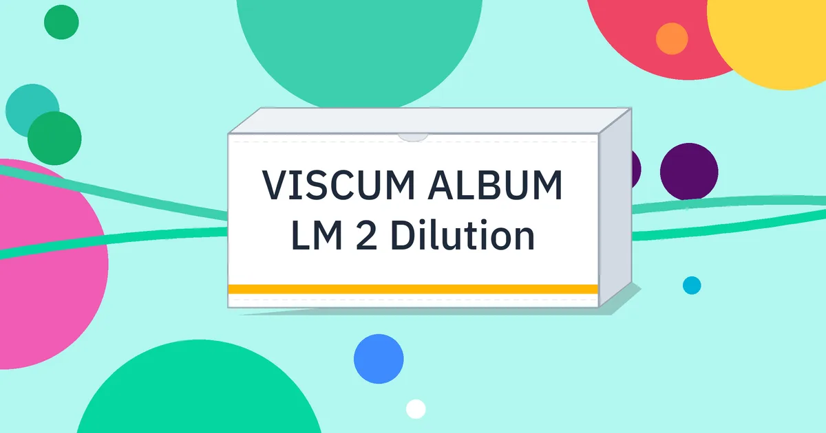 Symbolbild: Packung mit der Aufschrift VISCUM ALBUM LM 2 Dilution (PZN 13277631) – Verfügbarkeit und Bezug in Apotheken in Frankfurt am Main