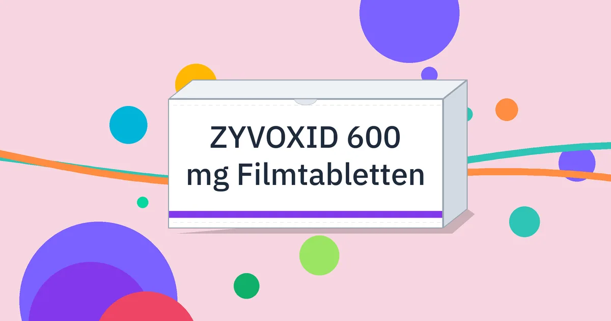 Symbolbild: Packung mit der Aufschrift ZYVOXID 600 mg Filmtabletten (PZN 10042347) – Verfügbarkeit und Bezug in Apotheken in Frankfurt am Main