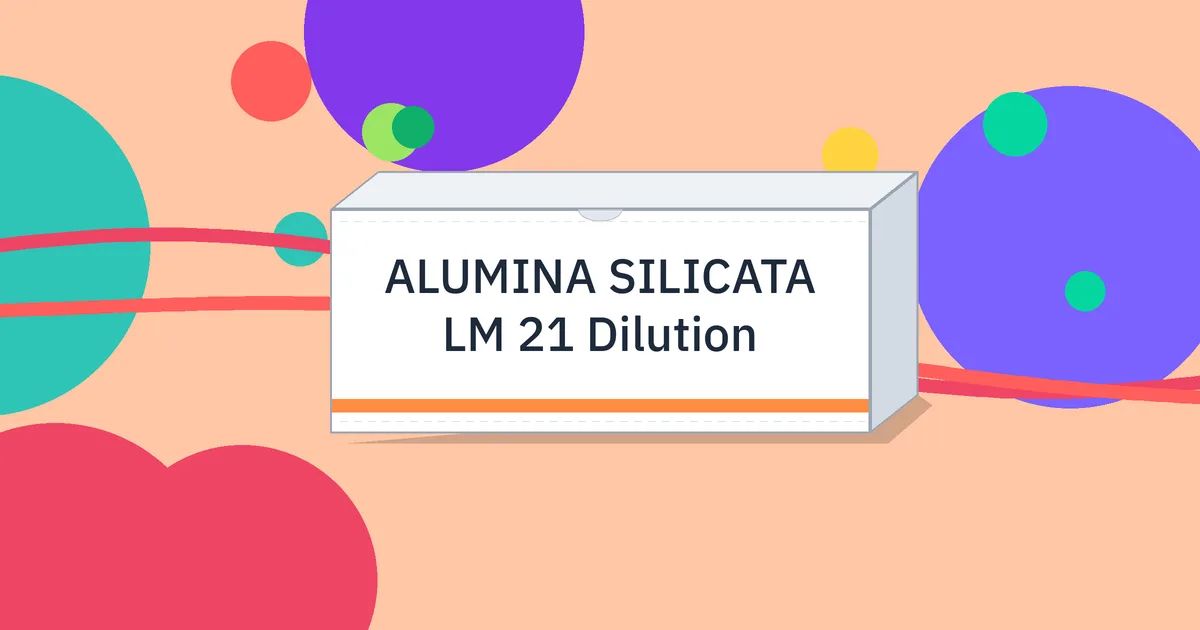 Symbolbild: Packung mit der Aufschrift ALUMINA SILICATA LM 21 Dilution (PZN 12759003) – Verfügbarkeit und Bezug in Apotheken in Frankfurt am Main