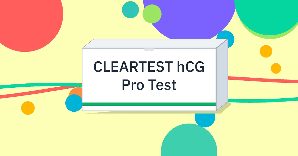 Symbolbild: Packung mit der Aufschrift CLEARTEST hCG Pro Test (PZN 19517355) – Verfügbarkeit und Bezug in Apotheken in Frankfurt am Main