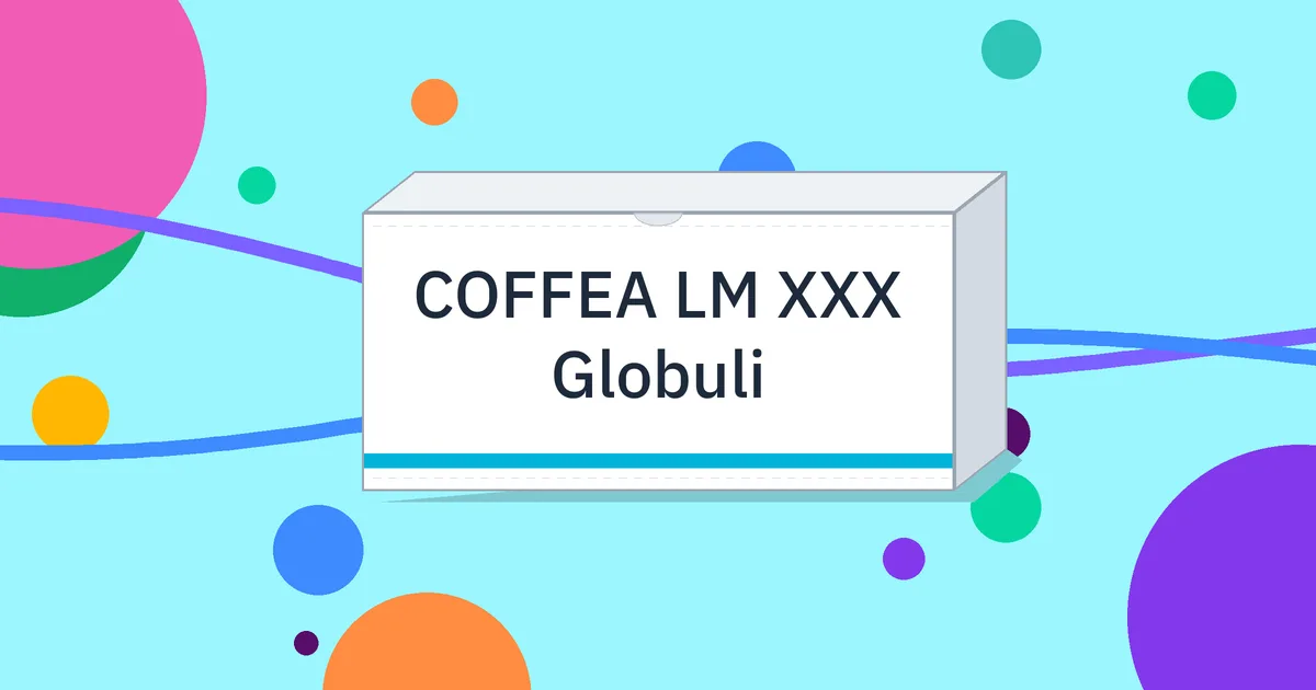 Symbolbild: Packung mit der Aufschrift COFFEA LM XXX Globuli (PZN 02822166) – Verfügbarkeit und Bezug in Apotheken in Frankfurt am Main