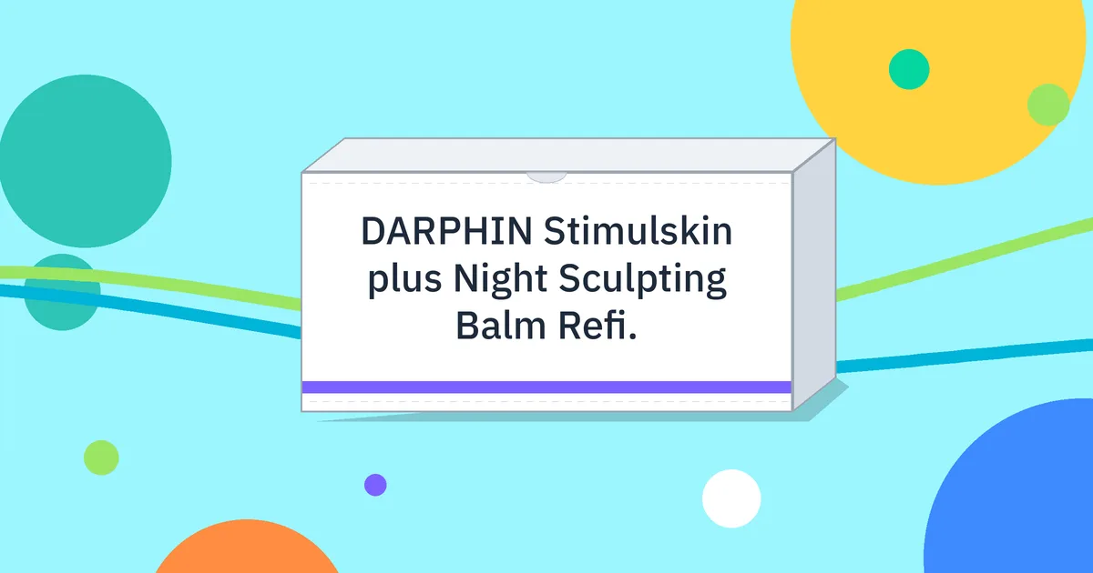 Symbolbild: Packung mit der Aufschrift DARPHIN Stimulskin plus Night Sculpting Balm Refi. (PZN 19923144) – Verfügbarkeit und Bezug in Apotheken in Frankfurt am Main