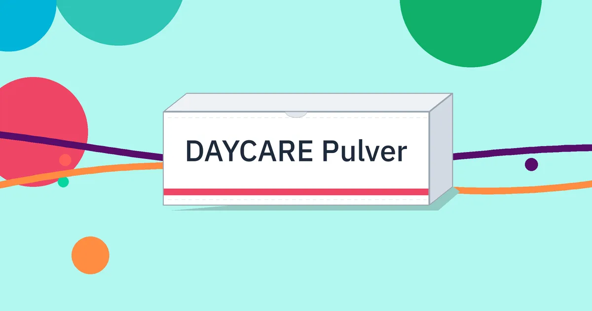 Symbolbild: Packung mit der Aufschrift DAYCARE Pulver (PZN 20279464) – Verfügbarkeit und Bezug in Apotheken in Frankfurt am Main