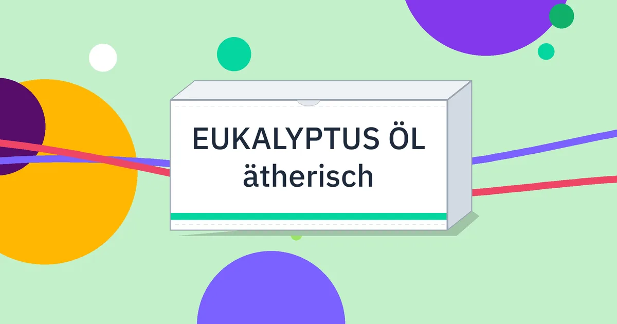 Symbolbild: Packung mit der Aufschrift EUKALYPTUS ÖL ätherisch (PZN 16328027) – Verfügbarkeit und Bezug in Apotheken in Frankfurt am Main