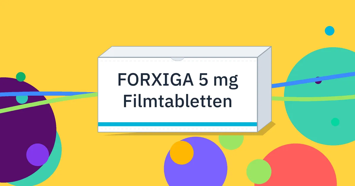 Symbolbild: Packung mit der Aufschrift FORXIGA 5 mg Filmtabletten (PZN 16033349) – Verfügbarkeit und Bezug in Apotheken in Frankfurt am Main
