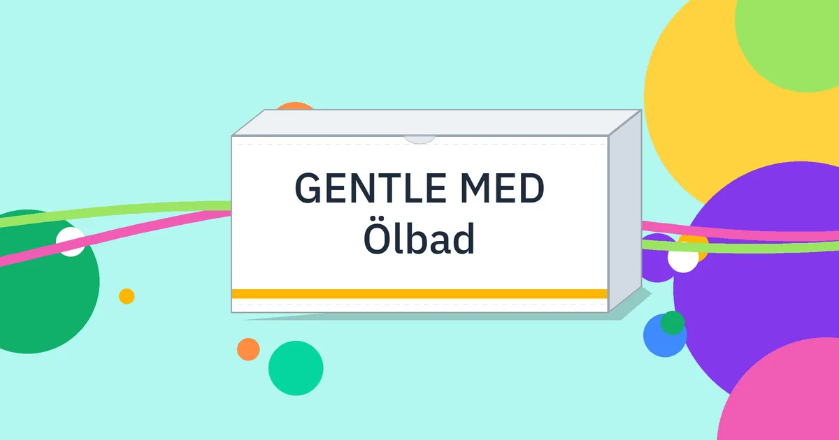Symbolbild: Packung mit der Aufschrift GENTLE MED Ölbad (PZN 11170260) – Verfügbarkeit und Bezug in Apotheken in Frankfurt am Main