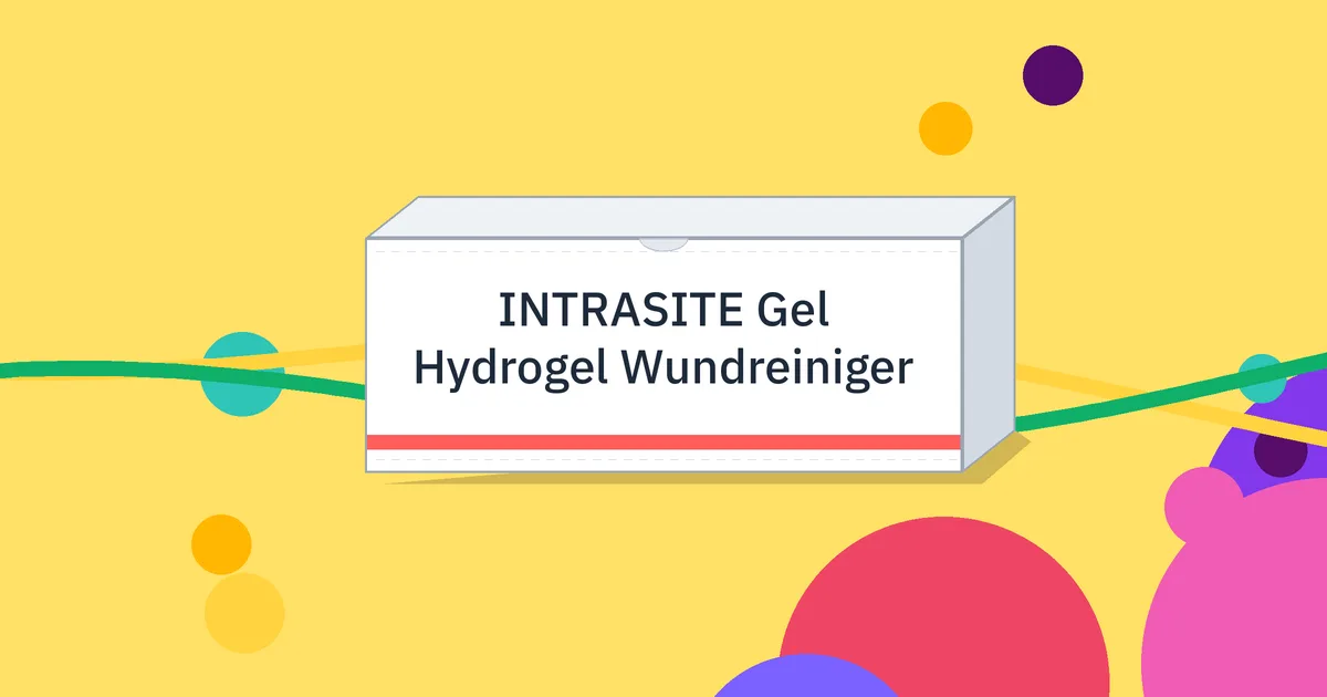 Symbolbild: Packung mit der Aufschrift INTRASITE Gel Hydrogel Wundreiniger (PZN 09379053) – Verfügbarkeit und Bezug in Apotheken in Frankfurt am Main