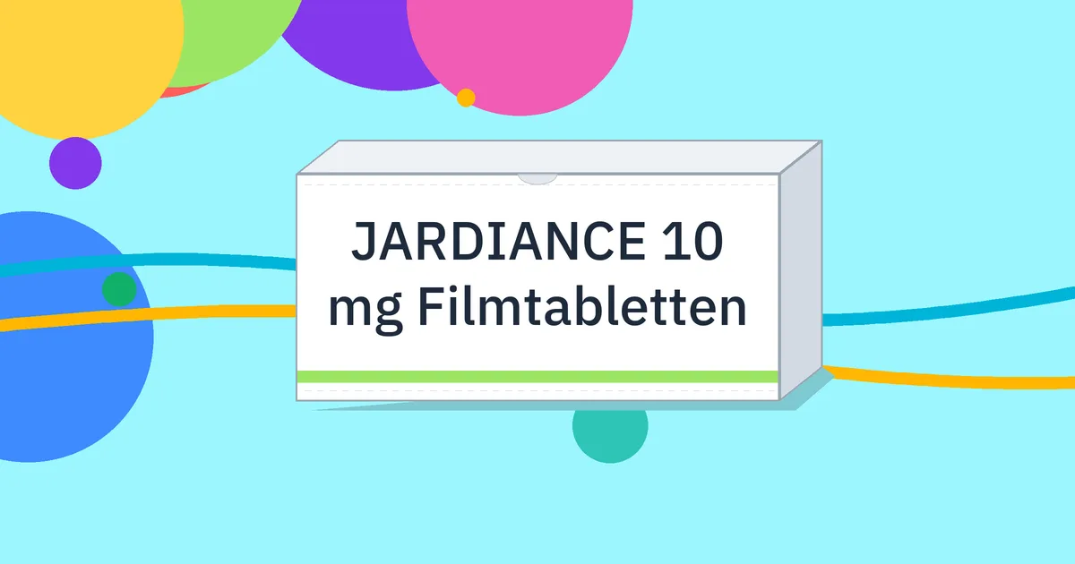 Symbolbild: Packung mit der Aufschrift JARDIANCE 10 mg Filmtabletten (PZN 18390349) – Verfügbarkeit und Bezug in Apotheken in Frankfurt am Main