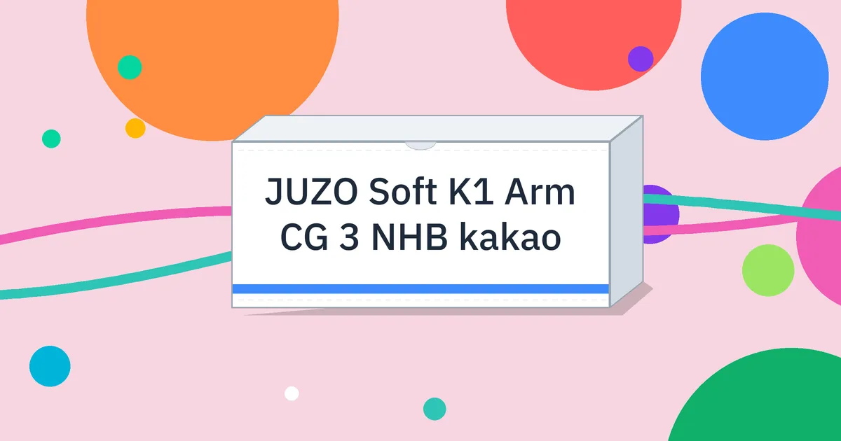 Symbolbild: Packung mit der Aufschrift JUZO Soft K1 Arm CG 3 NHB kakao (PZN 15507348) – Verfügbarkeit und Bezug in Apotheken in Frankfurt am Main