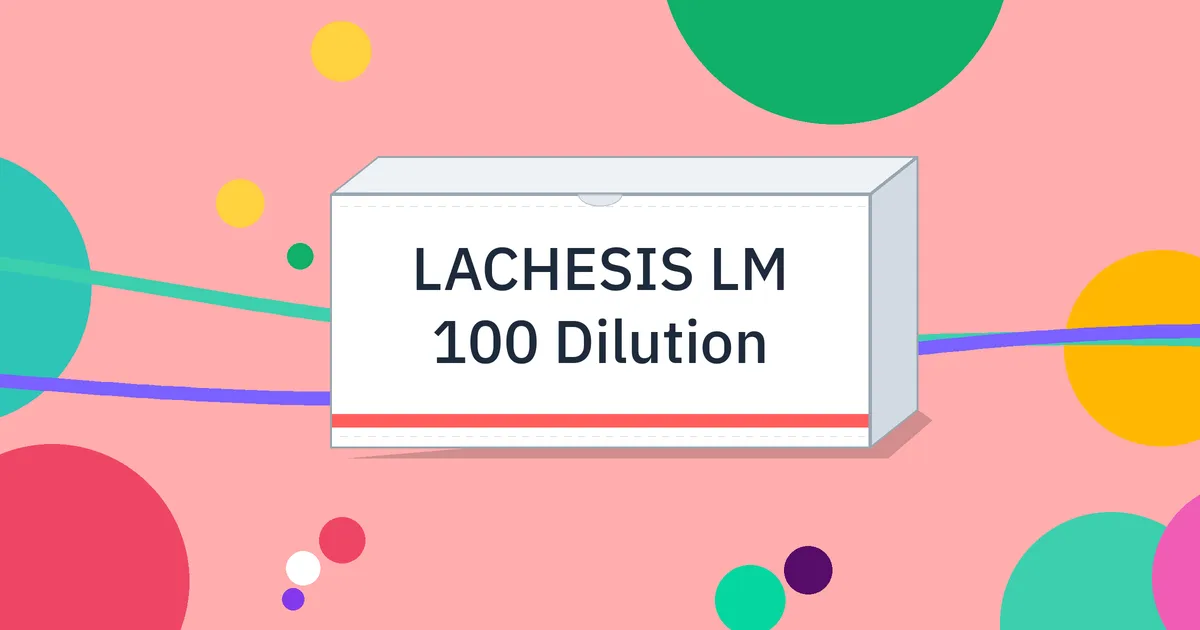 Symbolbild: Packung mit der Aufschrift LACHESIS LM 100 Dilution (PZN 12929600) – Verfügbarkeit und Bezug in Apotheken in Frankfurt am Main