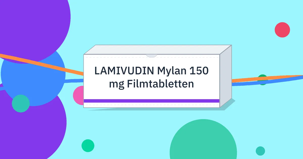 Symbolbild: Packung mit der Aufschrift LAMIVUDIN Mylan 150 mg Filmtabletten (PZN 09927939) – Verfügbarkeit und Bezug in Apotheken in Frankfurt am Main