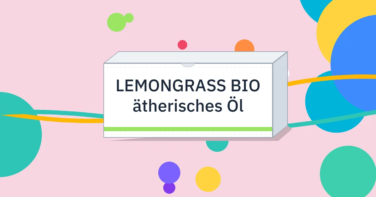Symbolbild: Packung mit der Aufschrift LEMONGRASS BIO ätherisches Öl (PZN 06116867) – Verfügbarkeit und Bezug in Apotheken in Frankfurt am Main