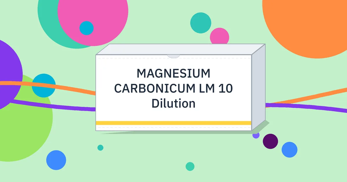 Symbolbild: Packung mit der Aufschrift MAGNESIUM CARBONICUM LM 10 Dilution (PZN 12937002) – Verfügbarkeit und Bezug in Apotheken in Frankfurt am Main