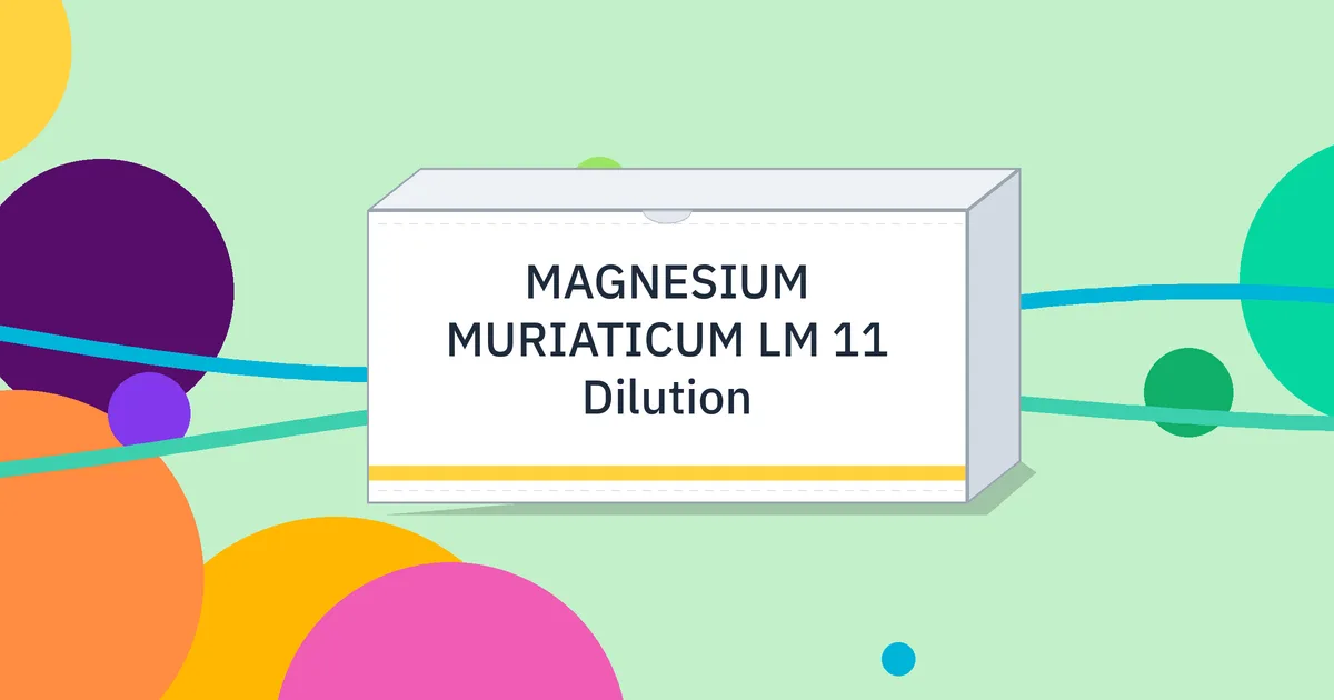 Symbolbild: Packung mit der Aufschrift MAGNESIUM MURIATICUM LM 11 Dilution (PZN 12938846) – Verfügbarkeit und Bezug in Apotheken in Frankfurt am Main