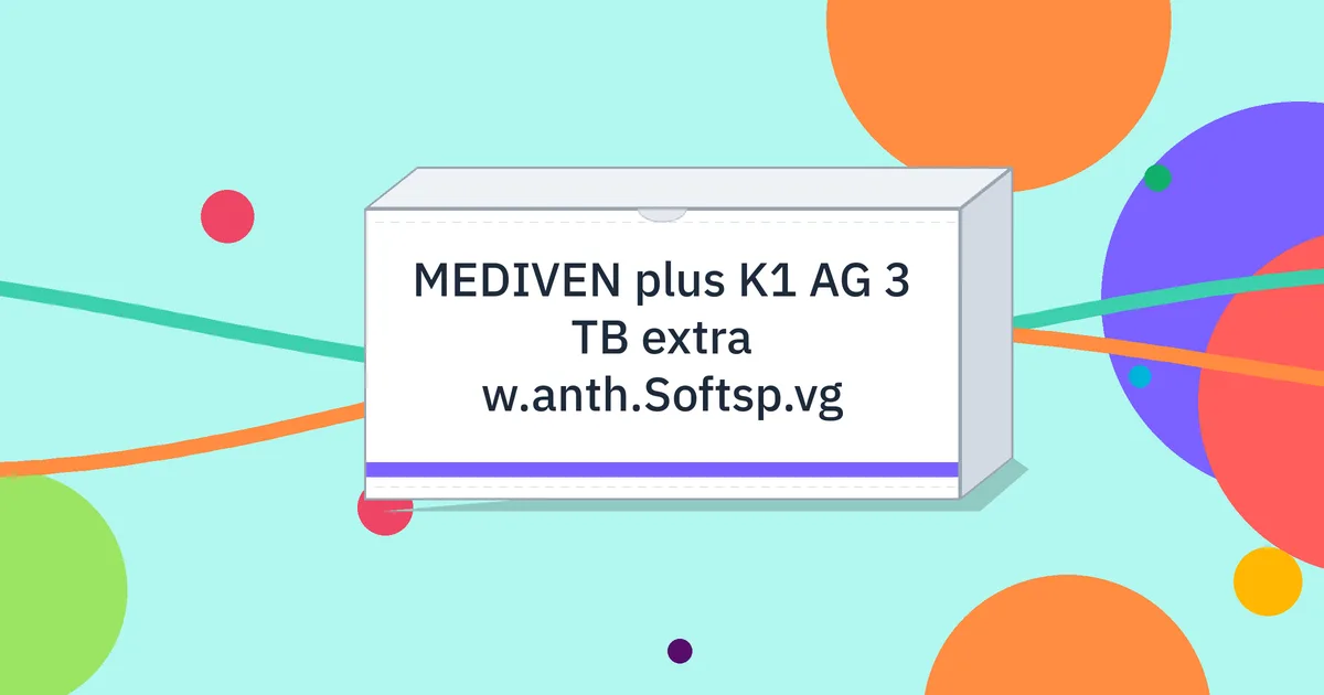 Symbolbild: Packung mit der Aufschrift MEDIVEN plus K1 AG 3 TB extra w.anth.Softsp.vg (PZN 15066306) – Verfügbarkeit und Bezug in Apotheken in Frankfurt am Main