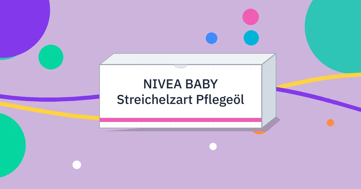 Symbolbild: Packung mit der Aufschrift NIVEA BABY Streichelzart Pflegeöl (PZN 17624041) – Verfügbarkeit und Bezug in Apotheken in Frankfurt am Main