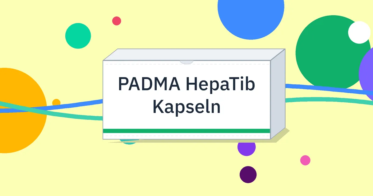 Symbolbild: Packung mit der Aufschrift PADMA HepaTib Kapseln (PZN 15299944) – Verfügbarkeit und Bezug in Apotheken in Frankfurt am Main