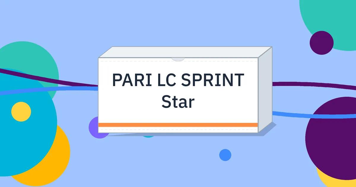 Symbolbild: Packung mit der Aufschrift PARI LC SPRINT Star (PZN 03870078) – Verfügbarkeit und Bezug in Apotheken in Frankfurt am Main