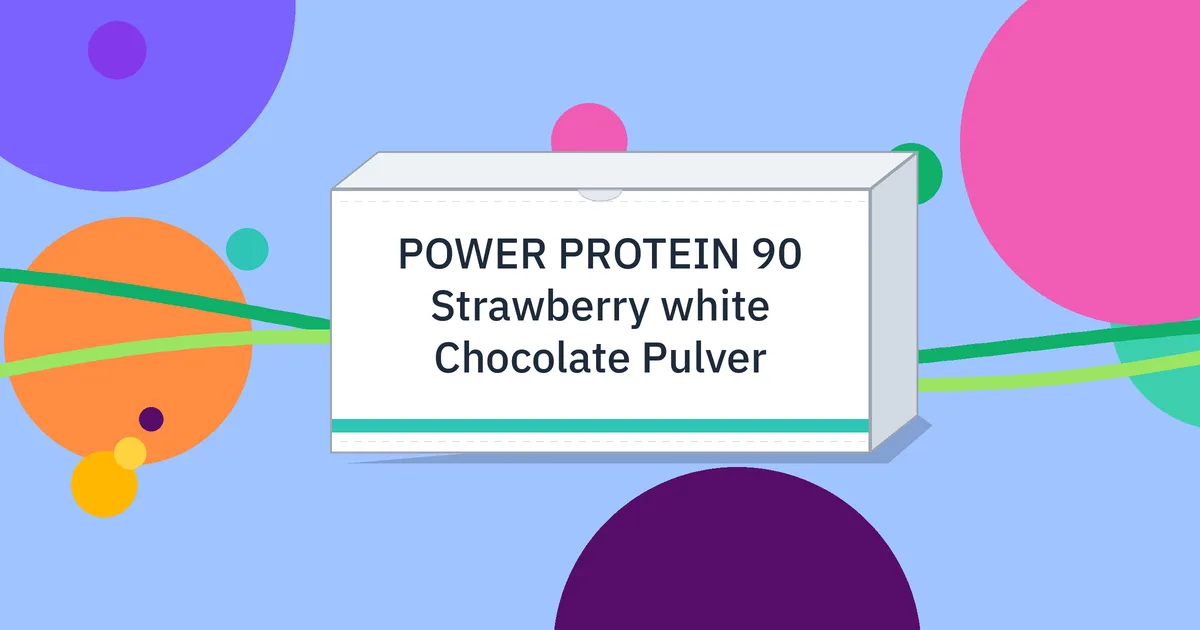 Symbolbild: Packung mit der Aufschrift POWER PROTEIN 90 Strawberry white Chocolate Pulver (PZN 10786757) – Verfügbarkeit und Bezug in Apotheken in Frankfurt am Main