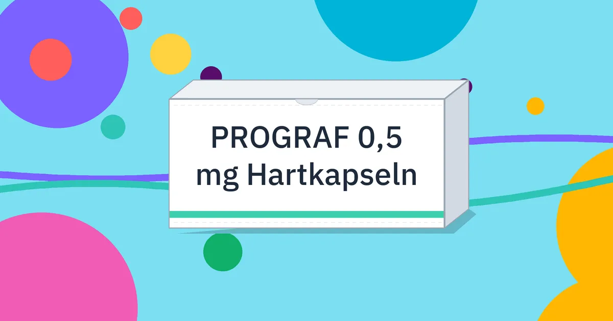 Symbolbild: Packung mit der Aufschrift PROGRAF 0,5 mg Hartkapseln (PZN 03924704) – Verfügbarkeit und Bezug in Apotheken in Frankfurt am Main