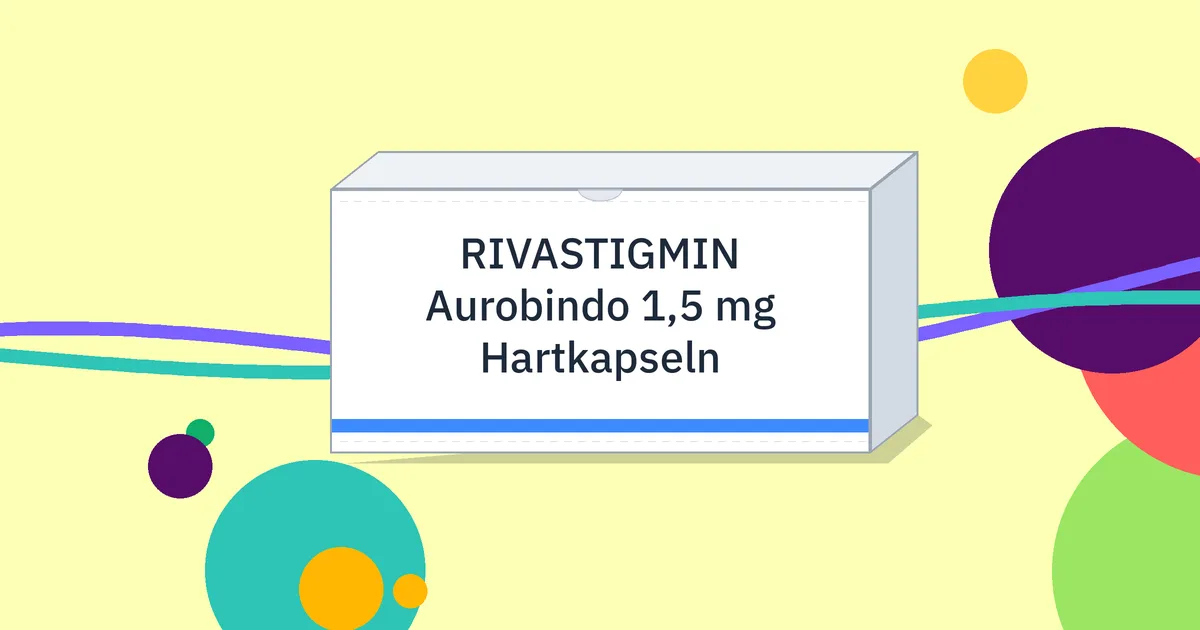 Symbolbild: Packung mit der Aufschrift RIVASTIGMIN Aurobindo 1,5 mg Hartkapseln (PZN 04133488) – Verfügbarkeit und Bezug in Apotheken in Frankfurt am Main