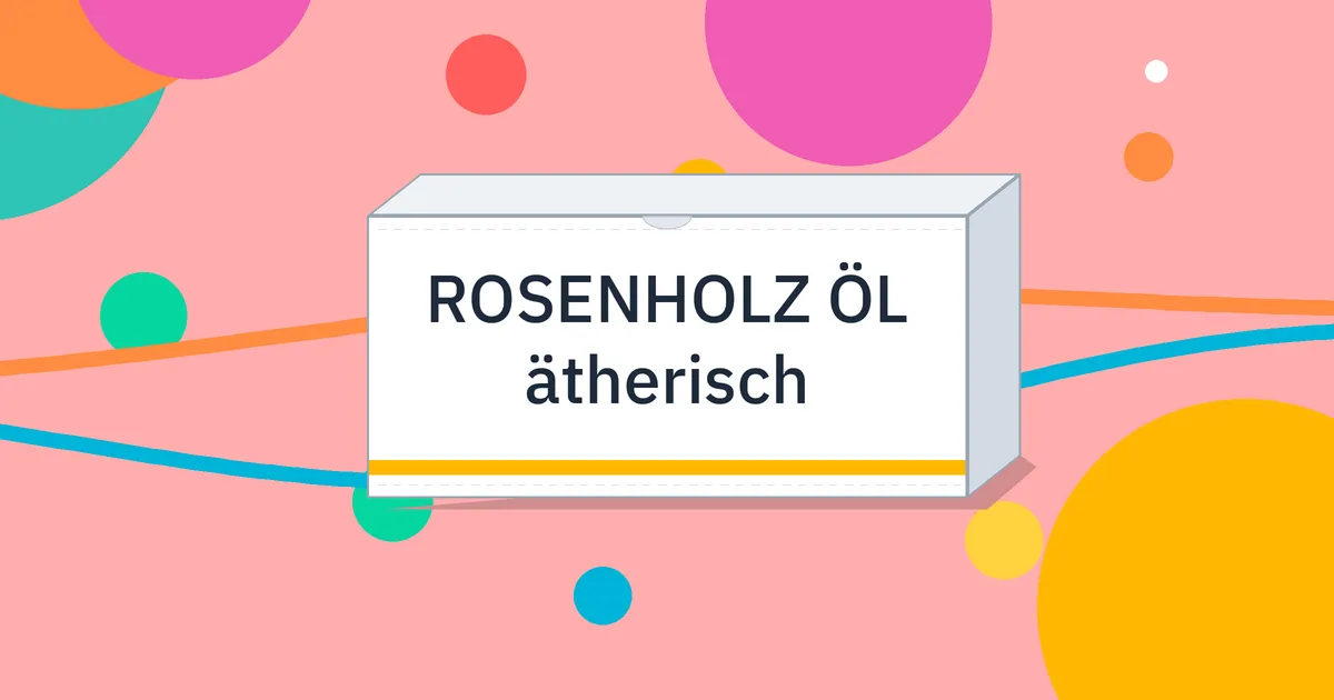 Symbolbild: Packung mit der Aufschrift ROSENHOLZ ÖL ätherisch (PZN 01538983) – Verfügbarkeit und Bezug in Apotheken in Frankfurt am Main