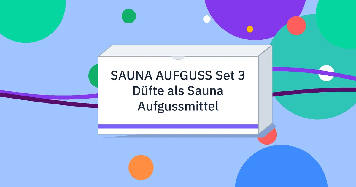 Symbolbild: Packung mit der Aufschrift SAUNA AUFGUSS Set 3 Düfte als Sauna Aufgussmittel (PZN 20185160) – Verfügbarkeit und Bezug in Apotheken in Frankfurt am Main