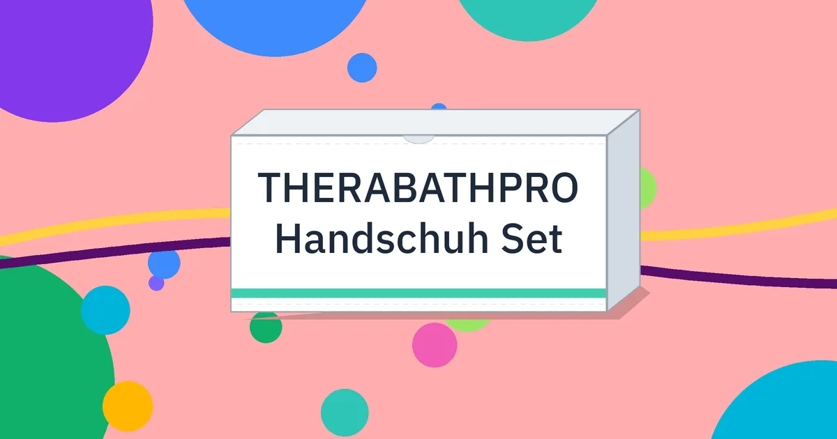 Symbolbild: Packung mit der Aufschrift THERABATHPRO Handschuh Set (PZN 03421110) – Verfügbarkeit und Bezug in Apotheken in Frankfurt am Main
