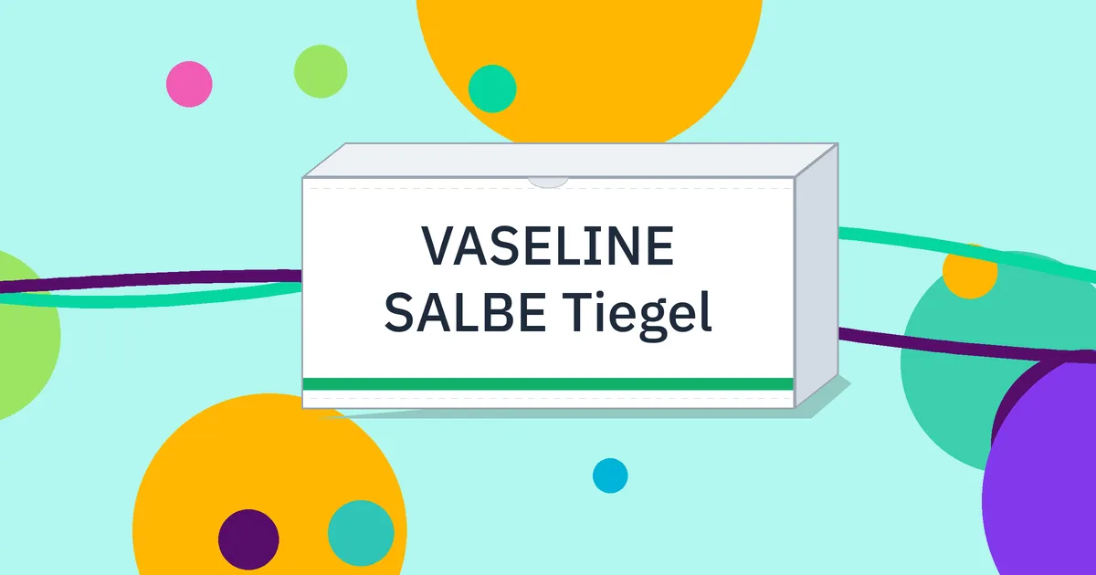 Symbolbild: Packung mit der Aufschrift VASELINE SALBE Tiegel (PZN 17515524) – Verfügbarkeit und Bezug in Apotheken in Frankfurt am Main