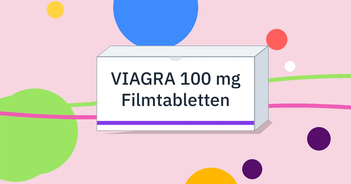 Symbolbild: Packung mit der Aufschrift VIAGRA 100 mg Filmtabletten (PZN 04320173) – Verfügbarkeit und Bezug in Apotheken in Frankfurt am Main