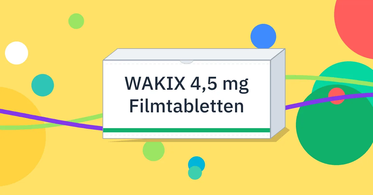 Symbolbild: Packung mit der Aufschrift WAKIX 4,5 mg Filmtabletten (PZN 17394813) – Verfügbarkeit und Bezug in Apotheken in Frankfurt am Main