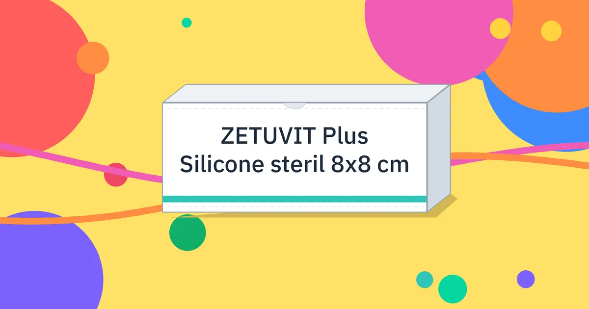 Symbolbild: Packung mit der Aufschrift ZETUVIT Plus Silicone steril 8x8 cm (PZN 17154084) – Verfügbarkeit und Bezug in Apotheken in Frankfurt am Main
