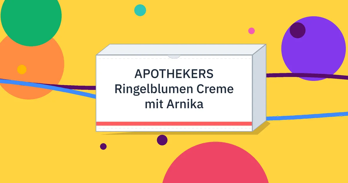 Symbolbild: Packung mit der Aufschrift APOTHEKERS Ringelblumen Creme mit Arnika (PZN 15421865) – Verfügbarkeit und Bezug in Apotheken in Frankfurt am Main