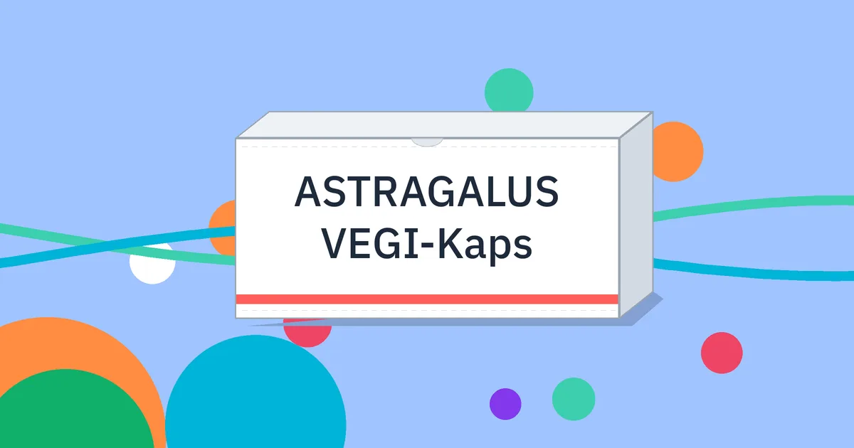 Symbolbild: Packung mit der Aufschrift ASTRAGALUS VEGI-Kaps (PZN 10382712) – Verfügbarkeit und Bezug in Apotheken in Frankfurt am Main