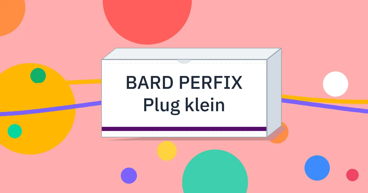 Symbolbild: Packung mit der Aufschrift BARD PERFIX Plug klein (PZN 03751178) – Verfügbarkeit und Bezug in Apotheken in Frankfurt am Main