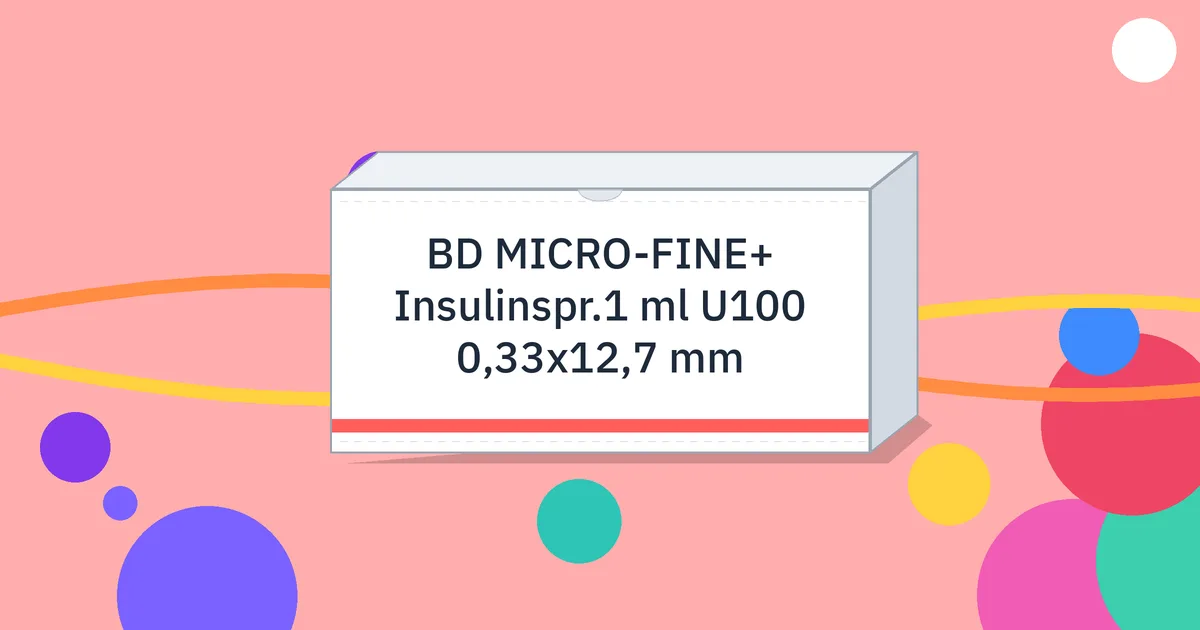 Symbolbild: Packung mit der Aufschrift BD MICRO-FINE+ Insulinspr.1 ml U100 0,33x12,7 mm (PZN 18116507) – Verfügbarkeit und Bezug in Apotheken in Frankfurt am Main