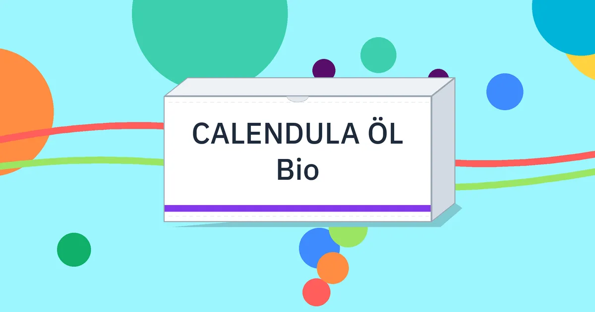 Symbolbild: Packung mit der Aufschrift CALENDULA ÖL Bio (PZN 10302162) – Verfügbarkeit und Bezug in Apotheken in Frankfurt am Main