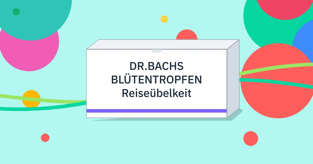 Symbolbild: Packung mit der Aufschrift DR.BACHS BLÜTENTROPFEN Reiseübelkeit (PZN 17193925) – Verfügbarkeit und Bezug in Apotheken in Frankfurt am Main