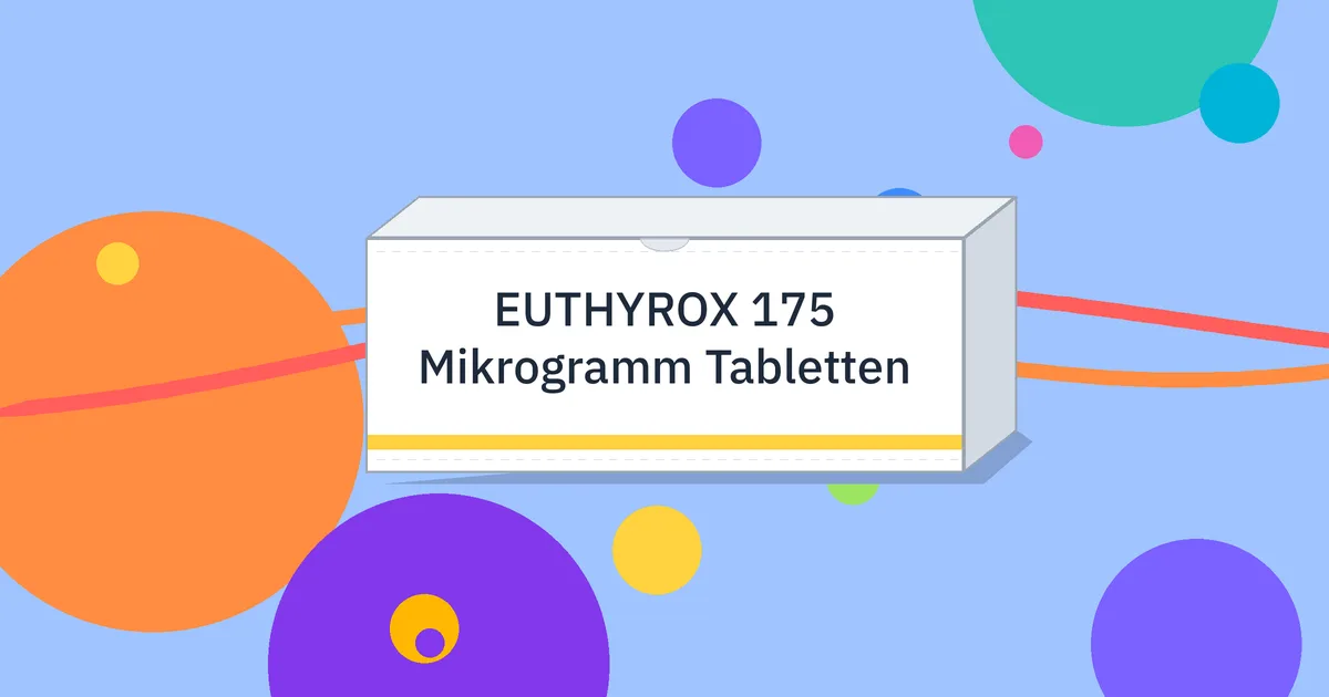 Symbolbild: Packung mit der Aufschrift EUTHYROX 175 Mikrogramm Tabletten (PZN 02754826) – Verfügbarkeit und Bezug in Apotheken in Frankfurt am Main