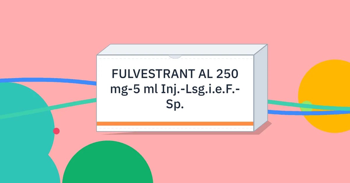 Symbolbild: Packung mit der Aufschrift FULVESTRANT AL 250 mg-5 ml Inj.-Lsg.i.e.F.-Sp. (PZN 17416058) – Verfügbarkeit und Bezug in Apotheken in Frankfurt am Main